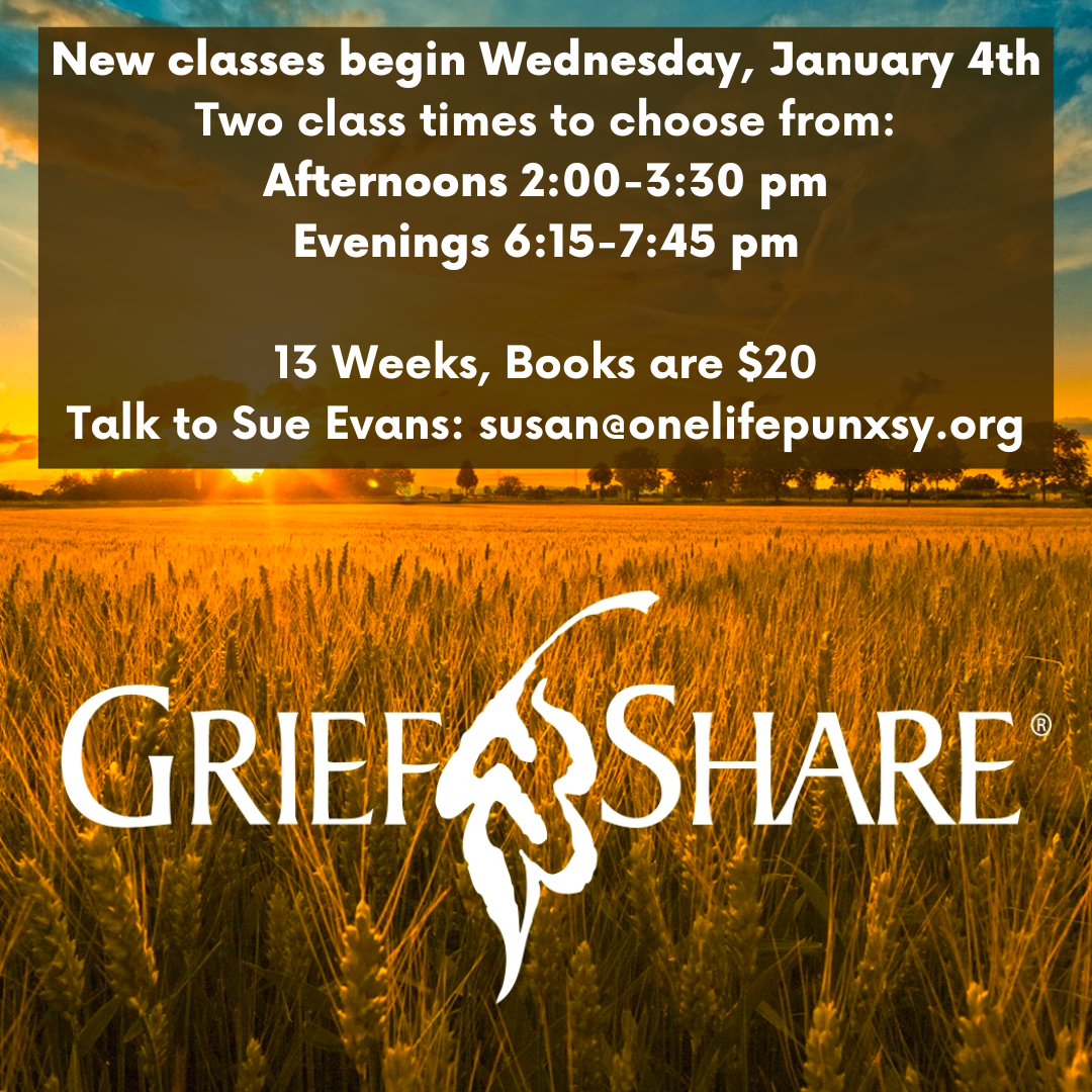 GriefShare Support Group - One Life Church